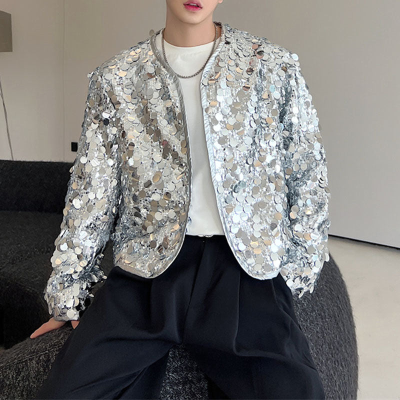 Sequin Short Stage Performance Jacket – stylesock
