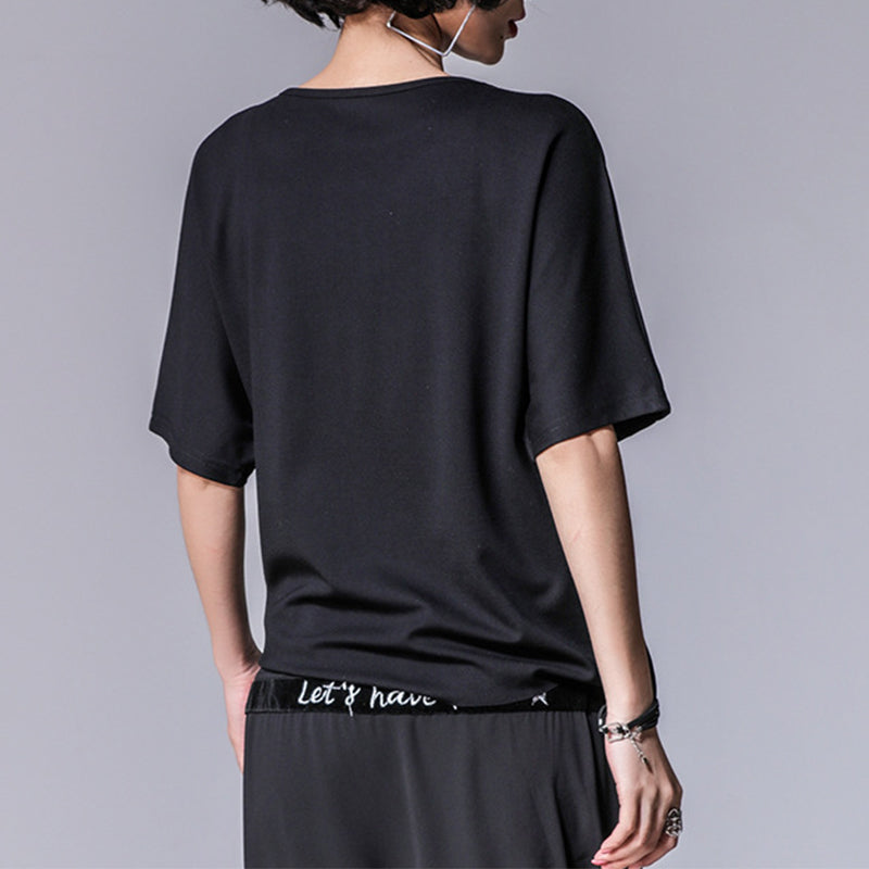 Asymmetric Faux Two-piece Top – stylesock