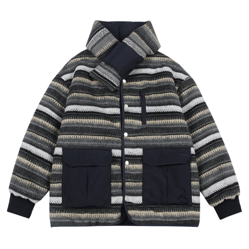 Reversible Japanese Retro Ethnic Cotton Jacket – stylesock