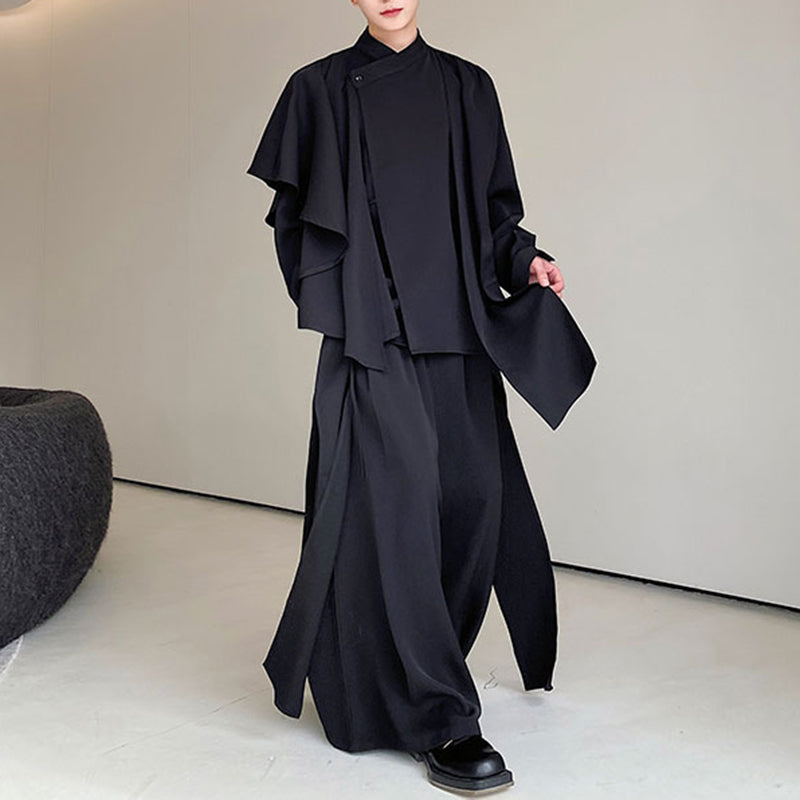 Loose Irregular Multi-piece Casual Long-sleeved Shirt – stylesock