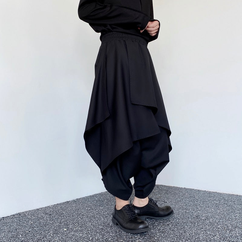 Layered Casual Irregular Pants – stylesock