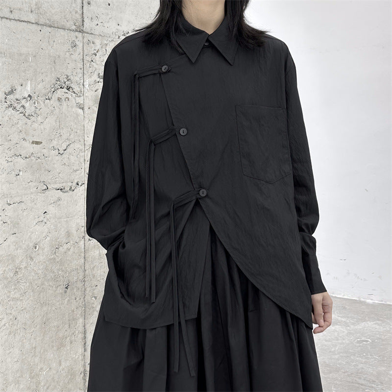 Loose Vintage Slit Shirt – stylesock