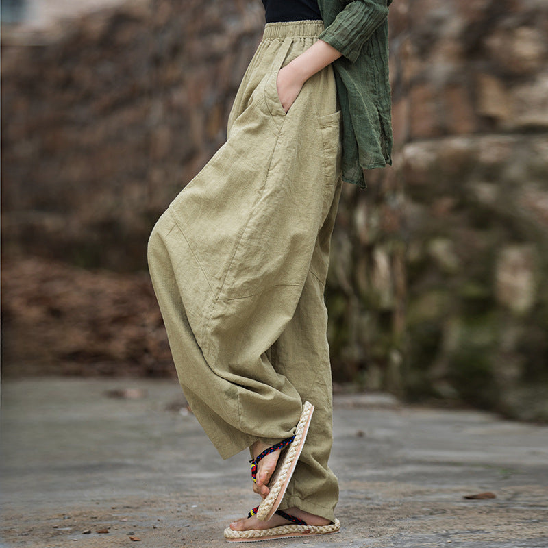 Ripped Draped Loose Bloomers – stylesock