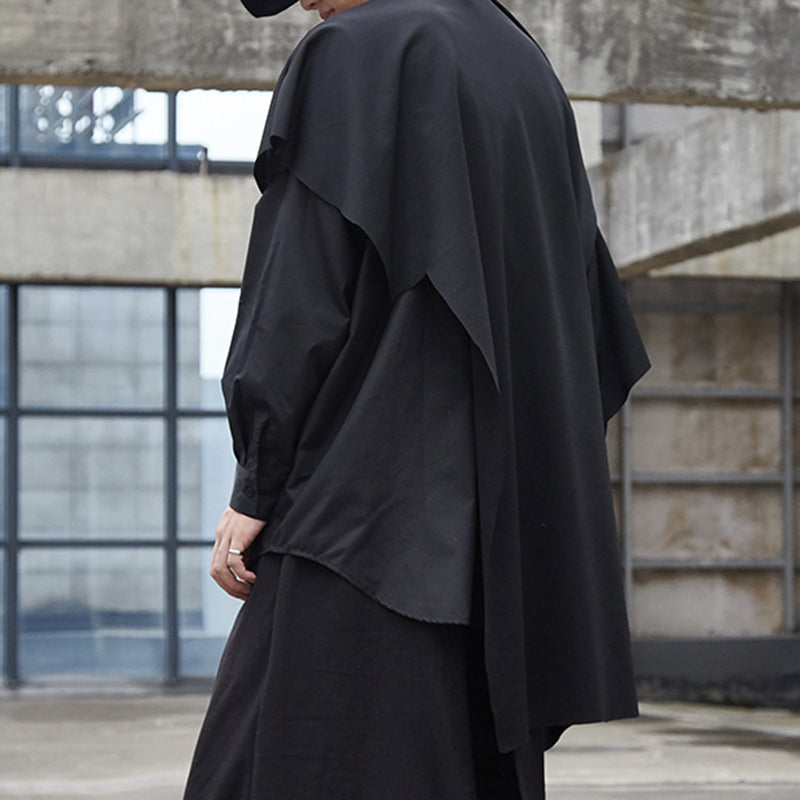 Cropped Vest Cloak – stylesock