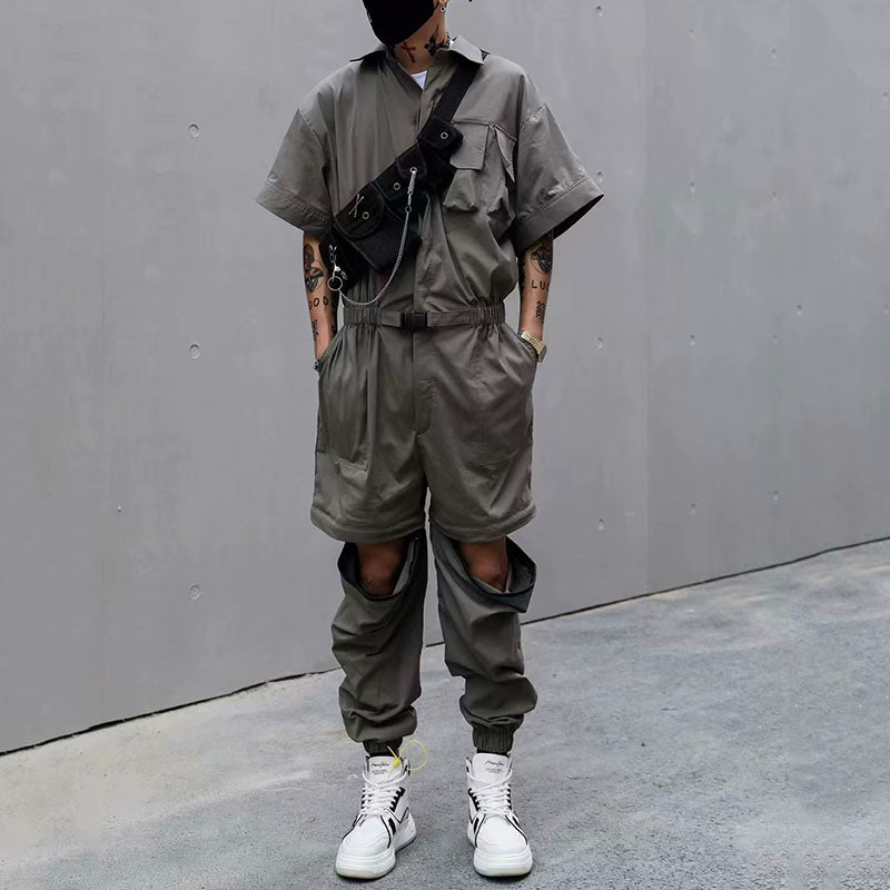Retro Disassembled Casual Jumpsuit – stylesock